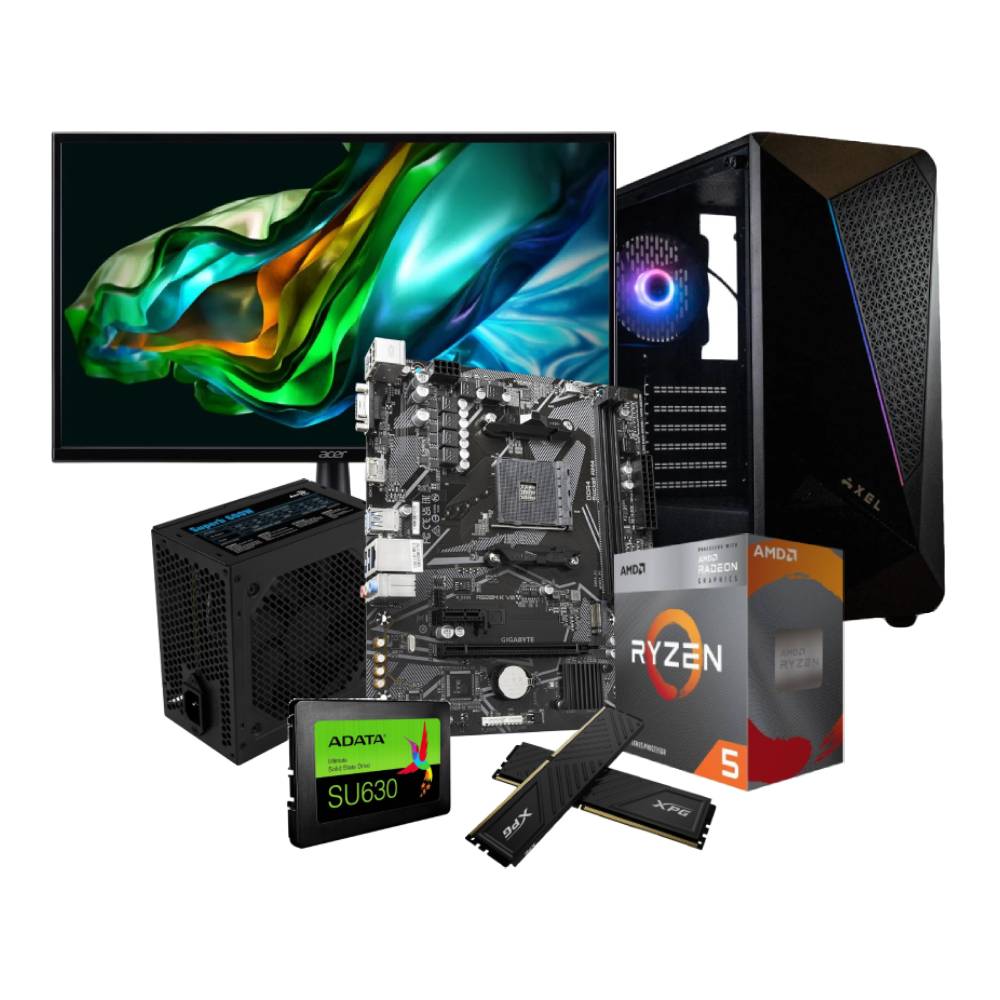 Computer Set - EQUIP 24001 (R5 4600G/16G-3200/SSD240)