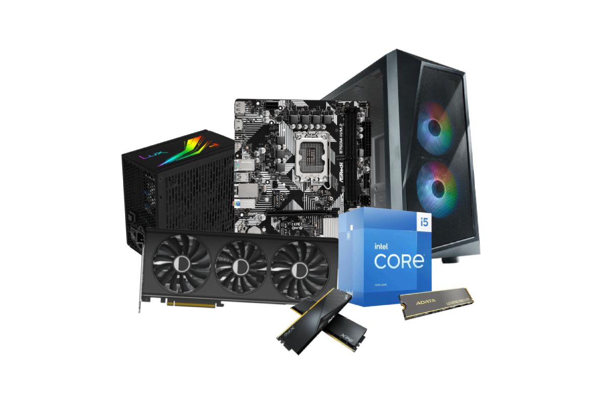 Computer Set - EQUIP 24008 (i5-13500/16G-5200/SSD500/RX7800XT)