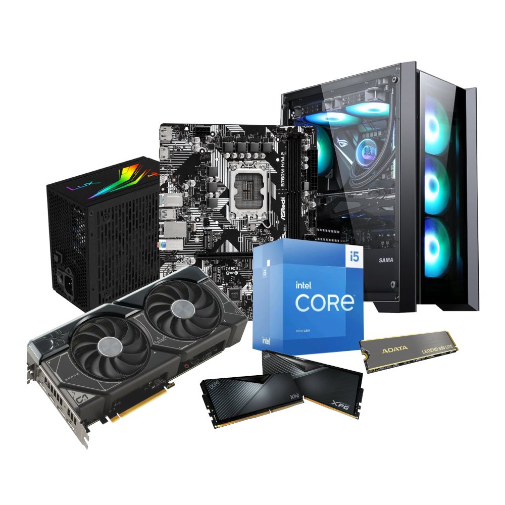 Computer Set - EQUIP 24009 (i5-13500/16G-5200/SSD500/RTX4070)