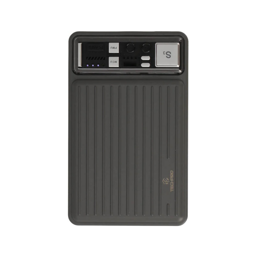 พาวเวอร์แบงค์ TECHPRO ความจุ 10,000 mAh GC312 Gray