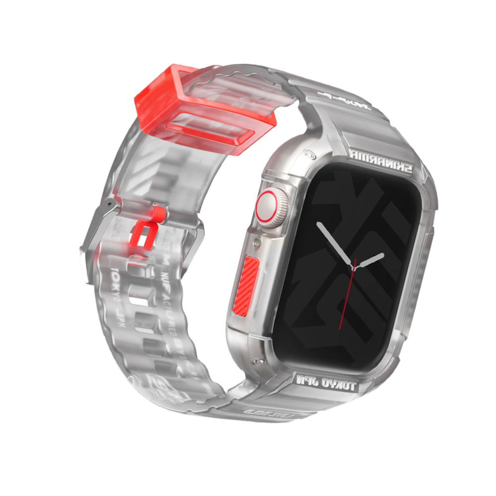 สาย Skinarma Apple Watch 44/45MM Saido Crystal Clear