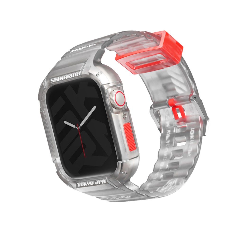 สาย Skinarma Apple Watch 44/45MM Saido Crystal Clear