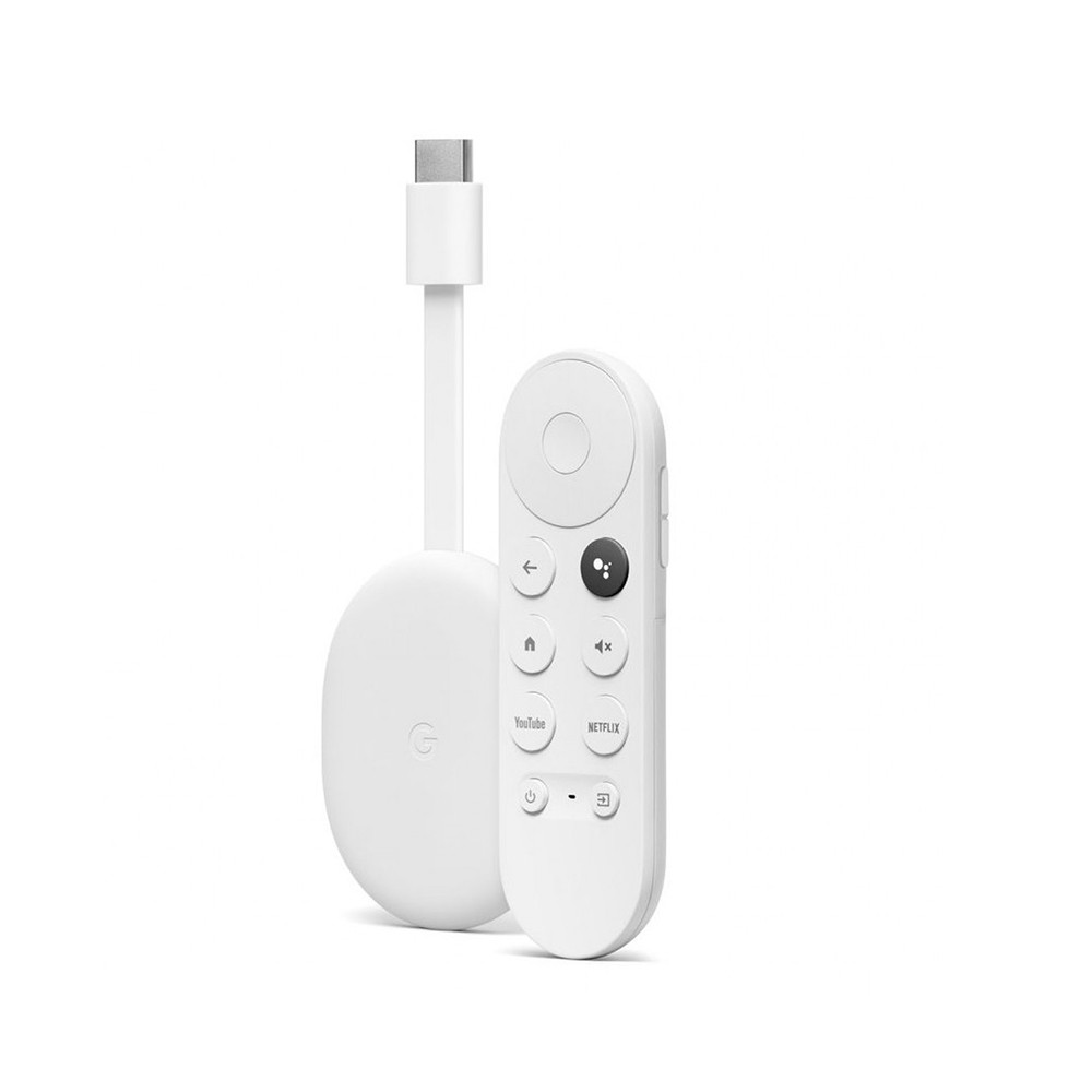 อุปกรณ์สตรีม Google Chromecast 4K สี White