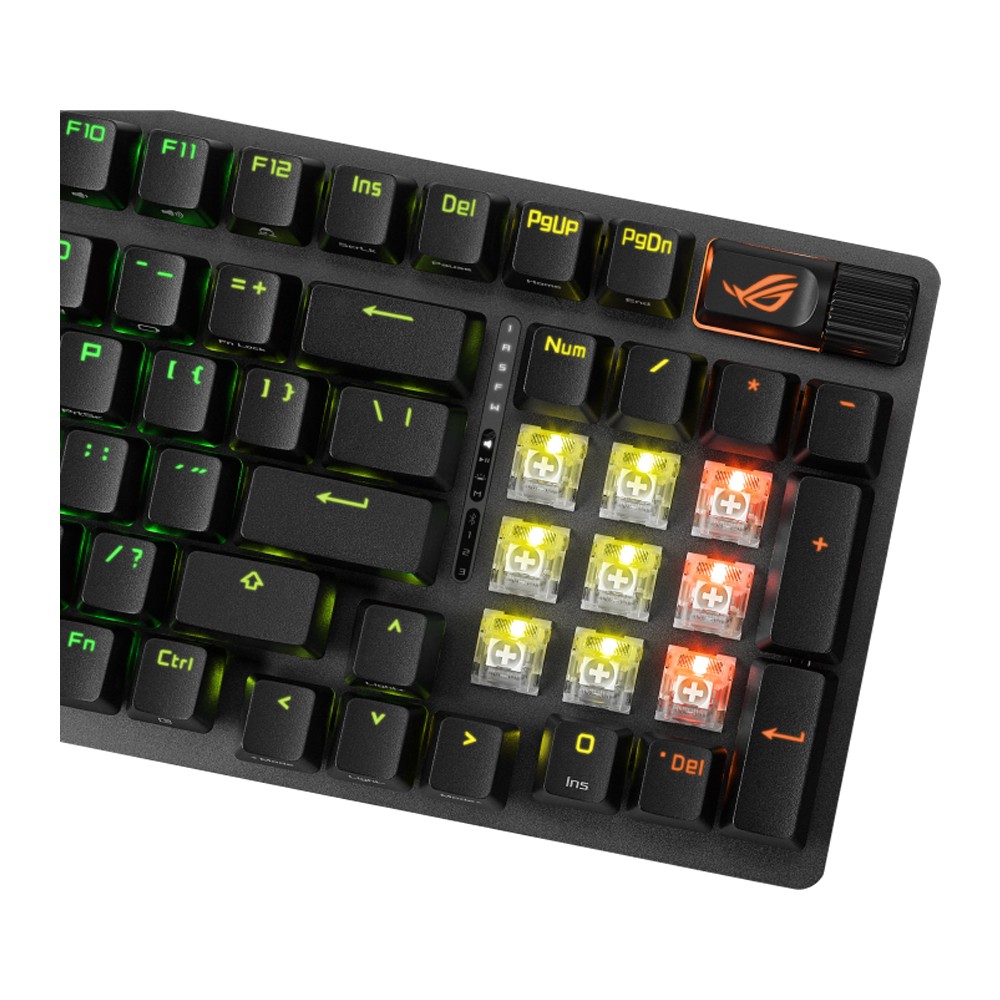 คีย์บอร์ดเกมมิ่ง Asus ROG Strix Scope II 96 Wireless - Storm Switch