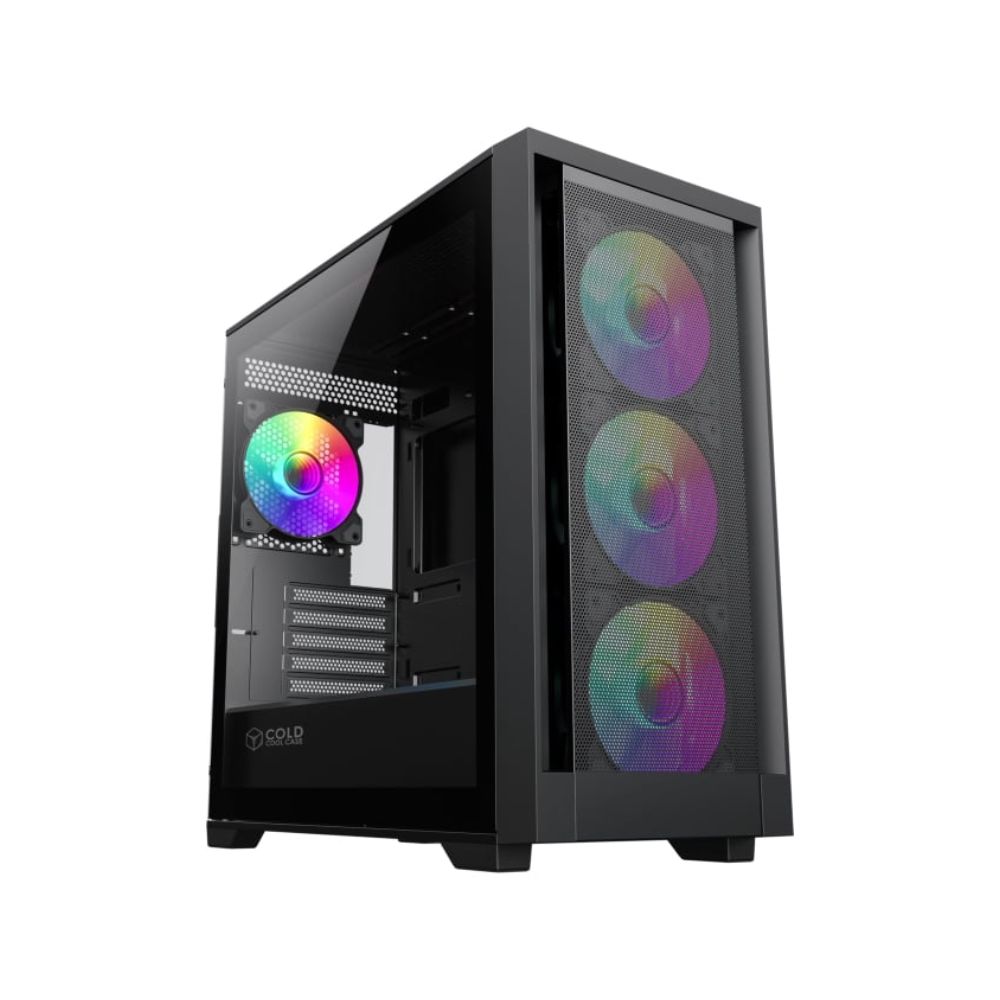 เคสคอมพิวเตอร์ Cold Cool SC5 Case mATX Black