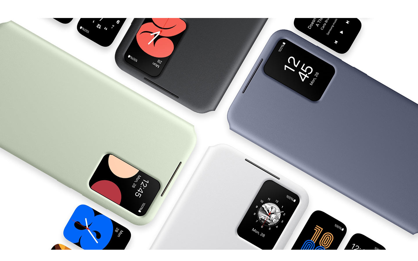 เคส Samsung Smart View Wallet Case S24+ 5G Black