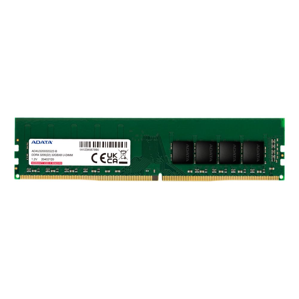 แรมพีซี ADATA DDR4 8GB/3200MHz.CL22 Green