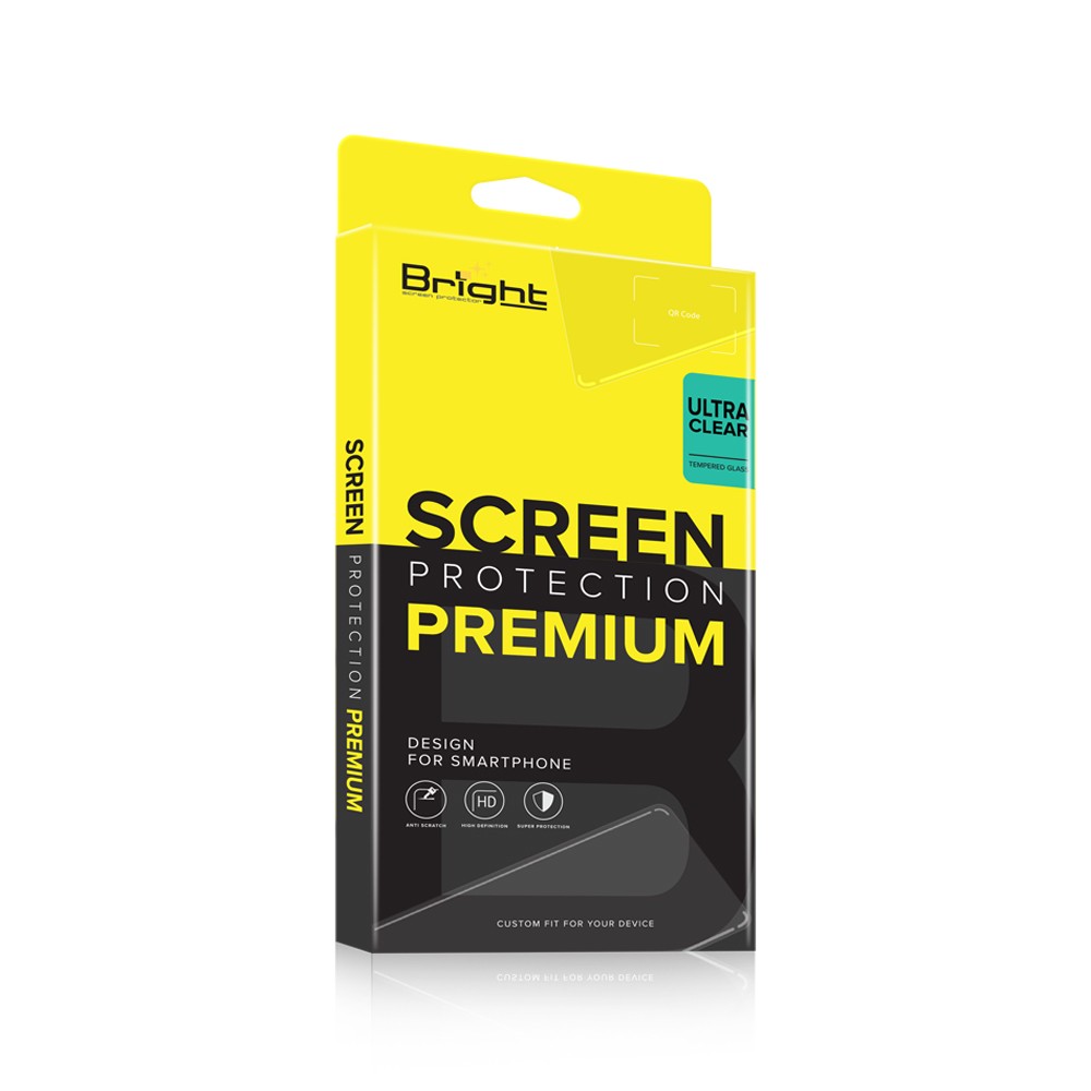 ฟิล์ม Bright Tempered Glass Redmi Note 13 5G Full Frame Black