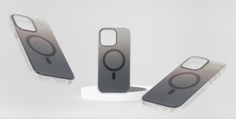 บลูบ็อกส์ เคส iPhone 15 Pro Max with Magnetic Black Shading สีแวววาว ...