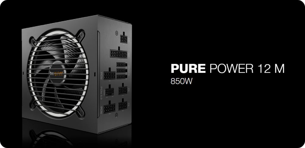 บี ไคว์ท พาวเวอร์ซัพพลาย PURE POWER 12 M 850WATT 80 PLUS GOLD - 10YEAR ...