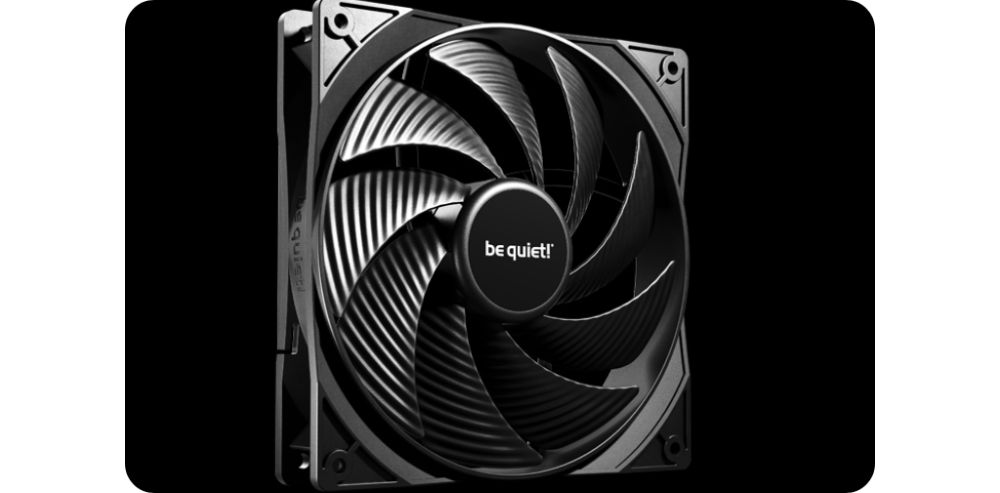 พัดลมคอม Be Quiet Fan Pure Wings 3 140 mm Black High Speed