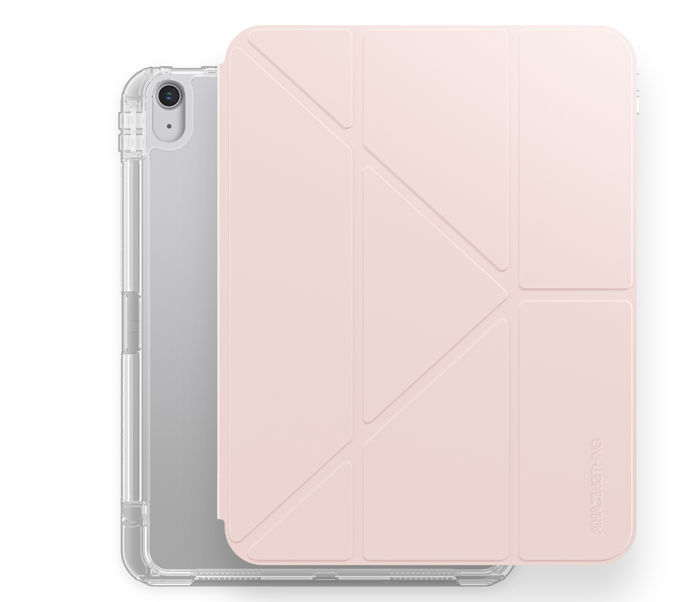 เคส AMAZINGthing iPad Air 11" M2/5/4 Minimal Detachable Pink