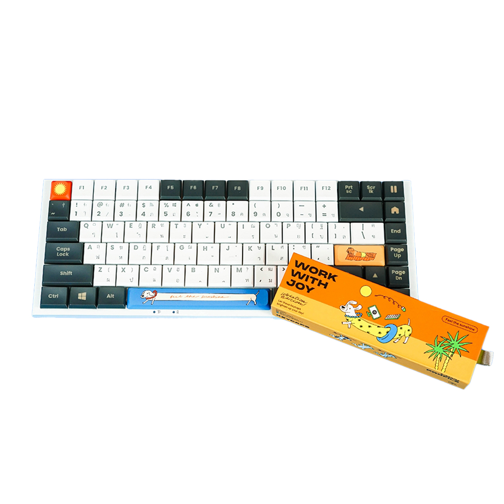คีย์แคป Gconic Low Profile Keycap Feel the sunshine collection