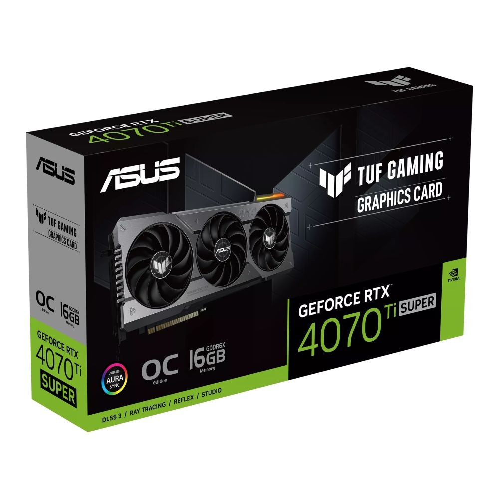การ์ดจอ ASUS TUF Gaming GeForce RTX 4070 Ti SUPER 16GB OC