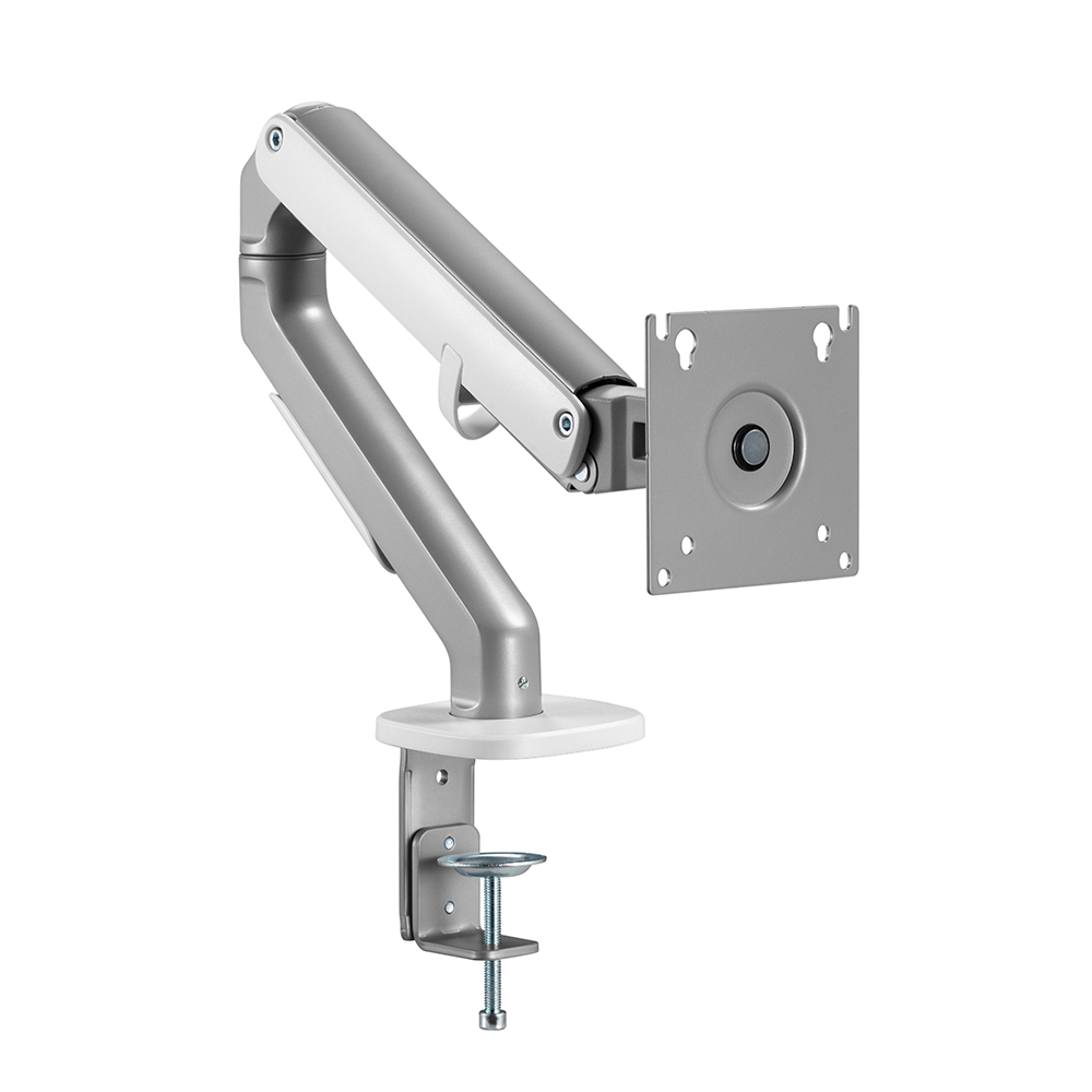 แขนจับจอมอนิเตอร์ Liv Monitor Arm Simple Single Matte Silver