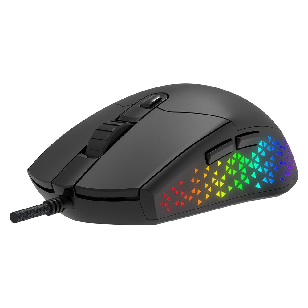 เมาส์เกมมิ่ง Signo Pro-Series RGB Capter GM-906BLK สีดำ
