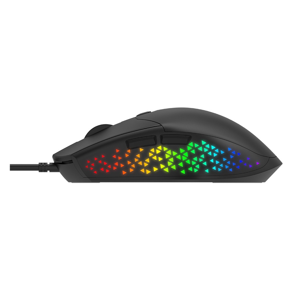 เมาส์เกมมิ่ง Signo Pro-Series RGB Capter GM-906BLK สีดำ