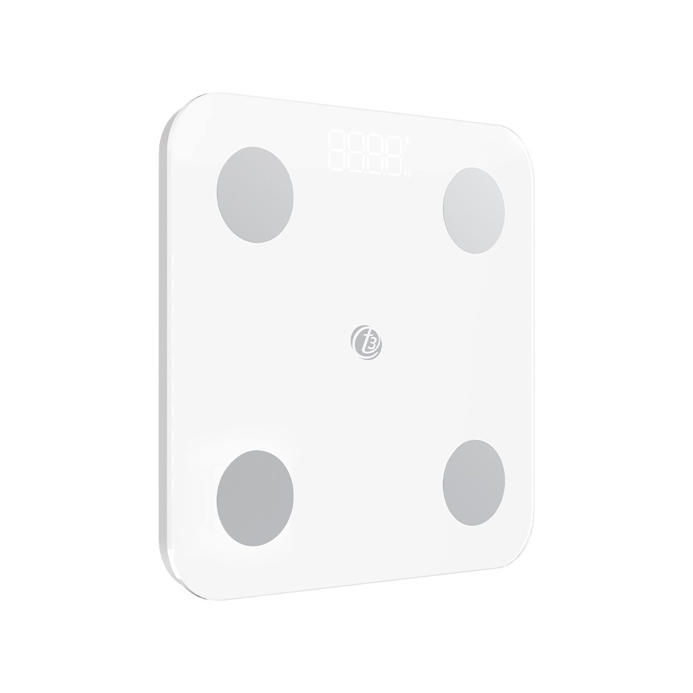 TECHPRO x T3 เครื่องชั่งน้ำหนัก Smart Weight Scale WS2 White