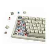 คีย์บอร์ดเกมมิ่ง Ajazz AK992 Retro Classic Mechanical Red Switch