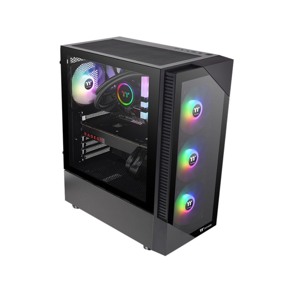 เคสคอมพิวเตอร์ Thermaltake View 200 TG ARGB Black