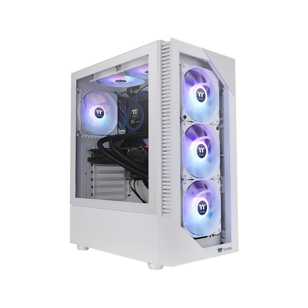 เคสคอมพิวเตอร์ Thermaltake View 200 TG ARGB Snow