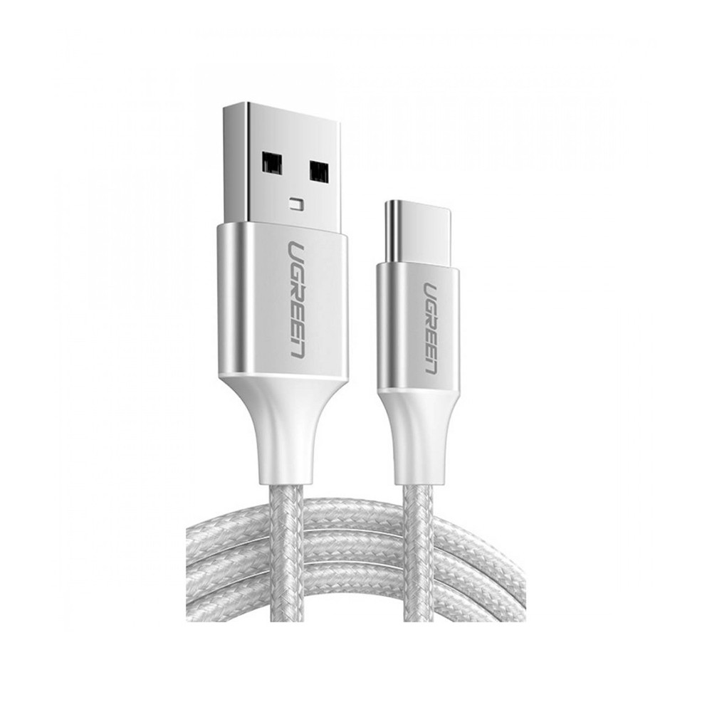 สายชาร์จ Ugreen USB-A to USB-C 2 เมตร White สายชาร์จ Ugreen USB-A to USB-C 2 เมตร White
