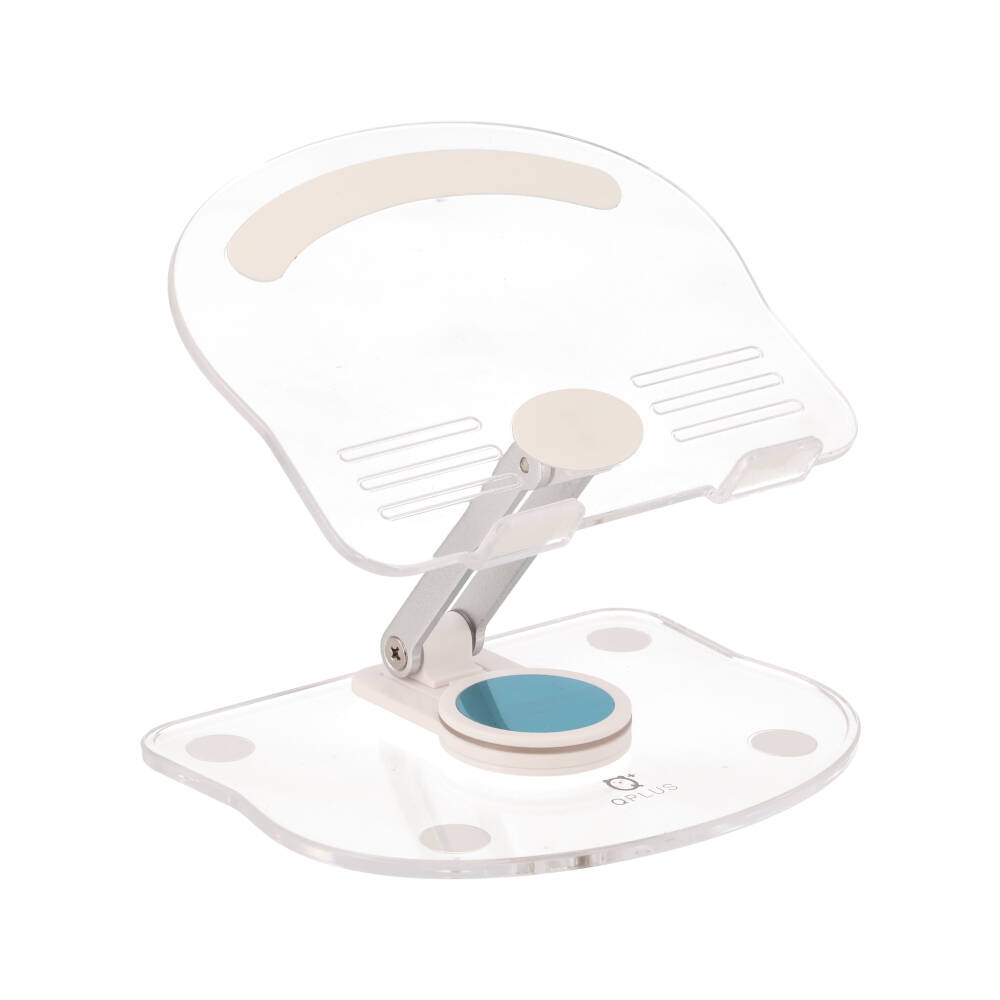 QPLUS Stand QP-ST01 ที่วางแท็บเล็ตแบบโปร่งใส สีขาว รุ่นใหม่