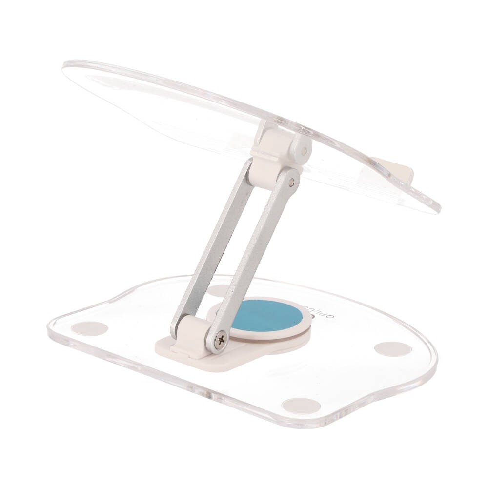 QPLUS Stand QP-ST01 ที่วางแท็บเล็ตแบบโปร่งใส สีขาว รุ่นใหม่