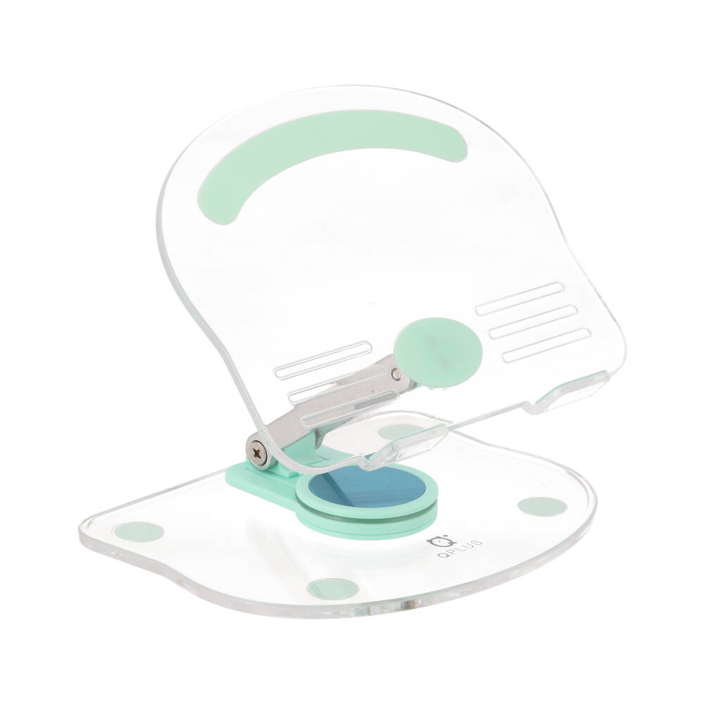 QPLUS Stand QP-ST01 ที่วางแท็บเล็ตแบบโปร่งใส สีเขียว รุ่นใหม่