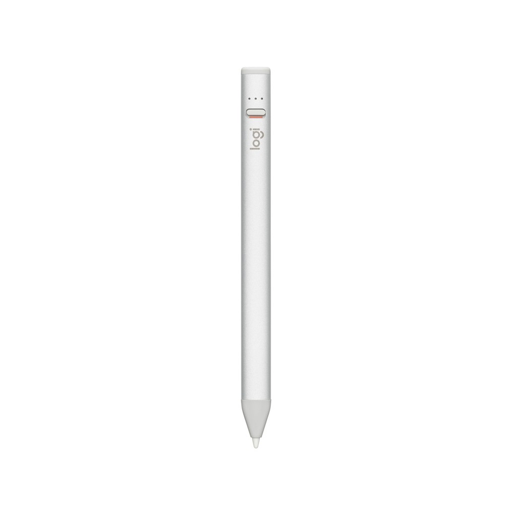 ปากกาดิจิทัล Logitech Stylus Pen Crayon (USB-C) Silver