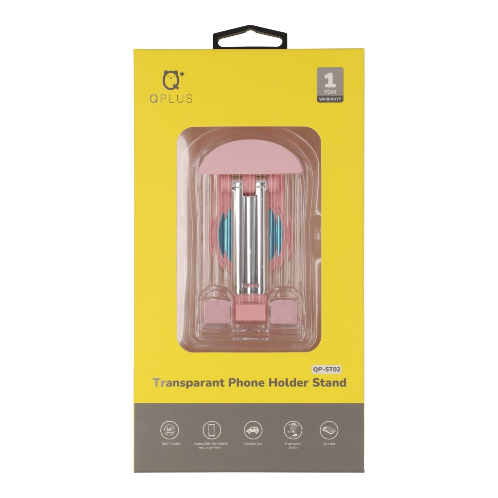 QPLUS QP-ST02 ขาตั้งโทรศัพท์รุ่นใหม่ หมุนได้ 360 องศา