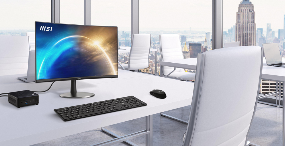 จอมอนิเตอร์ MSI PRO MP2422C Gaming Monitor (Rapid VA 100Hz Curved)