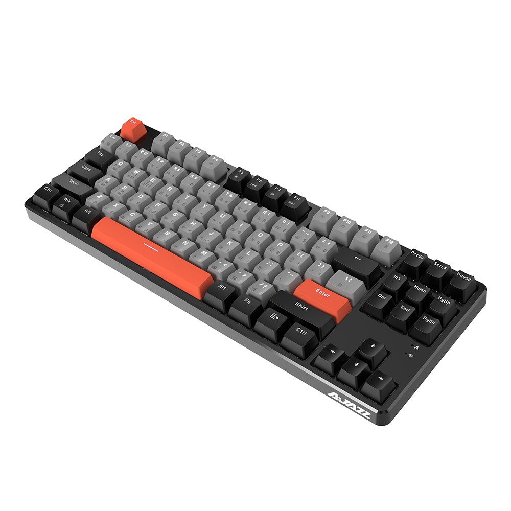 คีย์บอร์ดเกมมิ่ง Ajazz AK871 California Sunset Mechanical Red Switch ...