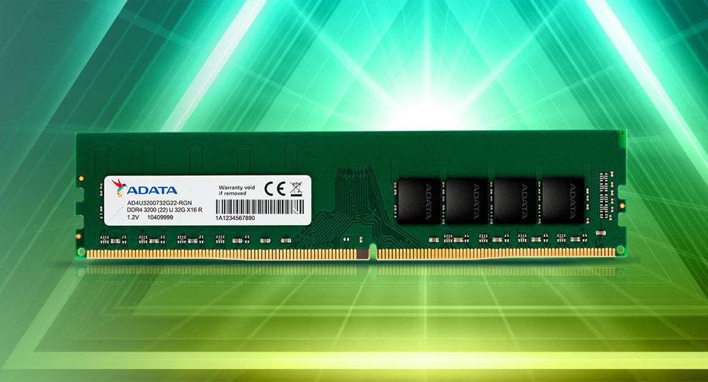 แรมพีซี ADATA DDR4 16GB/3200MHz.C16