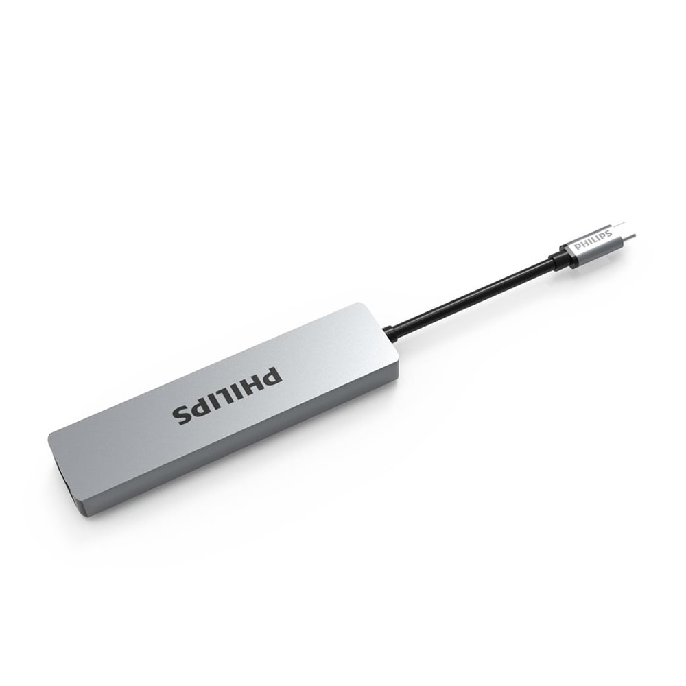 Philips รุ่น 6 in 1 Hub C to HDMI and RJ45 Silver