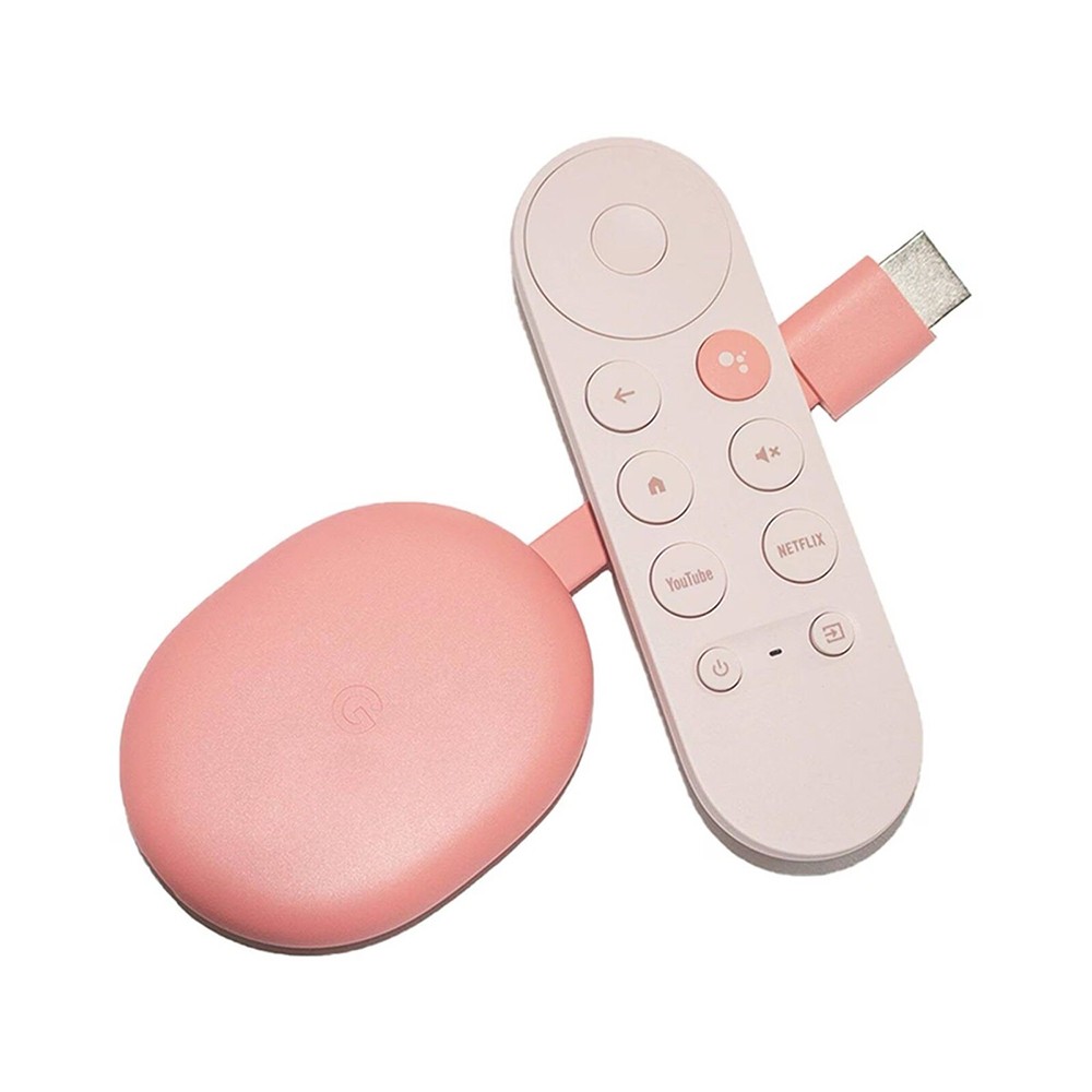 อุปกรณ์สตรีม Google Chromecast 4K สี Sunrise