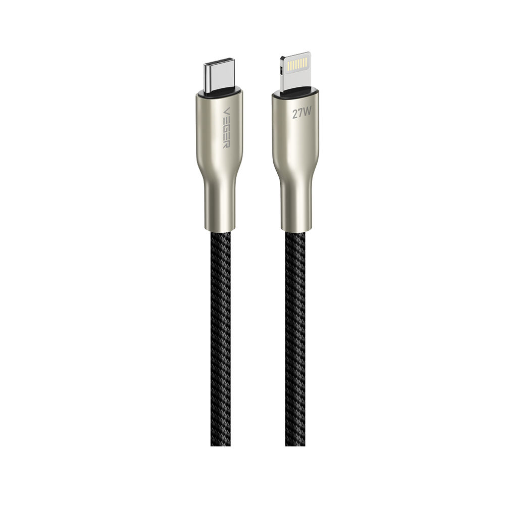 สายชาร์จ VEGER USB-C to Lightning รุ่น V-CL05 สีดำ