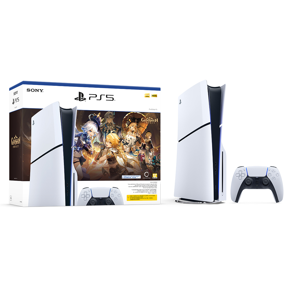 เครื่องเล่นเกม Sony PlayStation 5 Slim Disc Edition Genshin Bundle