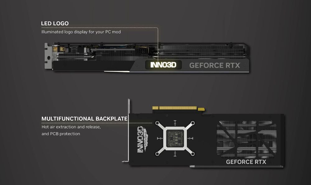 การ์ดจอ INNO3D GeForce RTX 4070 Ti SUPER X3 OC 16G