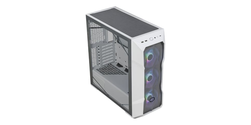 เคสคอมพิวเตอร์ Cooler Master MasterBox TD500 MESH White