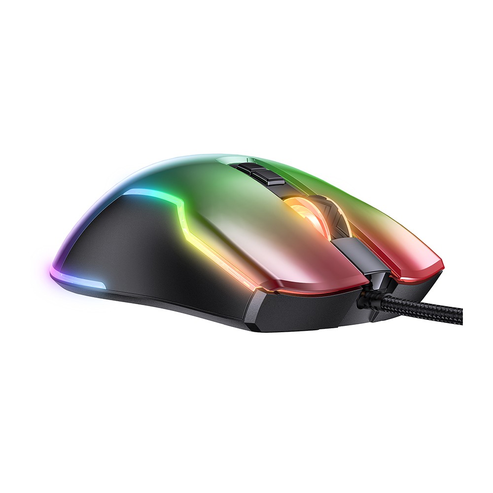 เมาส์เกมมิ่ง Onikuma รุ่น Toumei CW922 Full RGB สีดำ