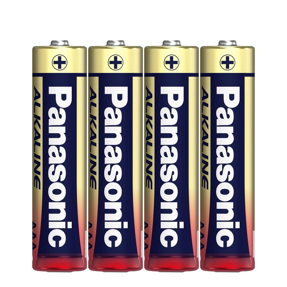 Panasonic Battery Alkaline AAA x 4