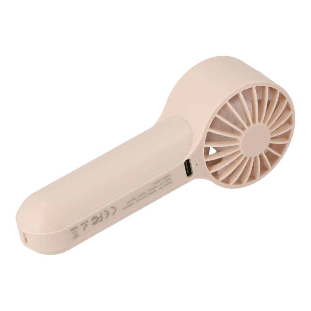 พัดลมพกพา QPLUS Ultra Power Mini Fan สี Cream