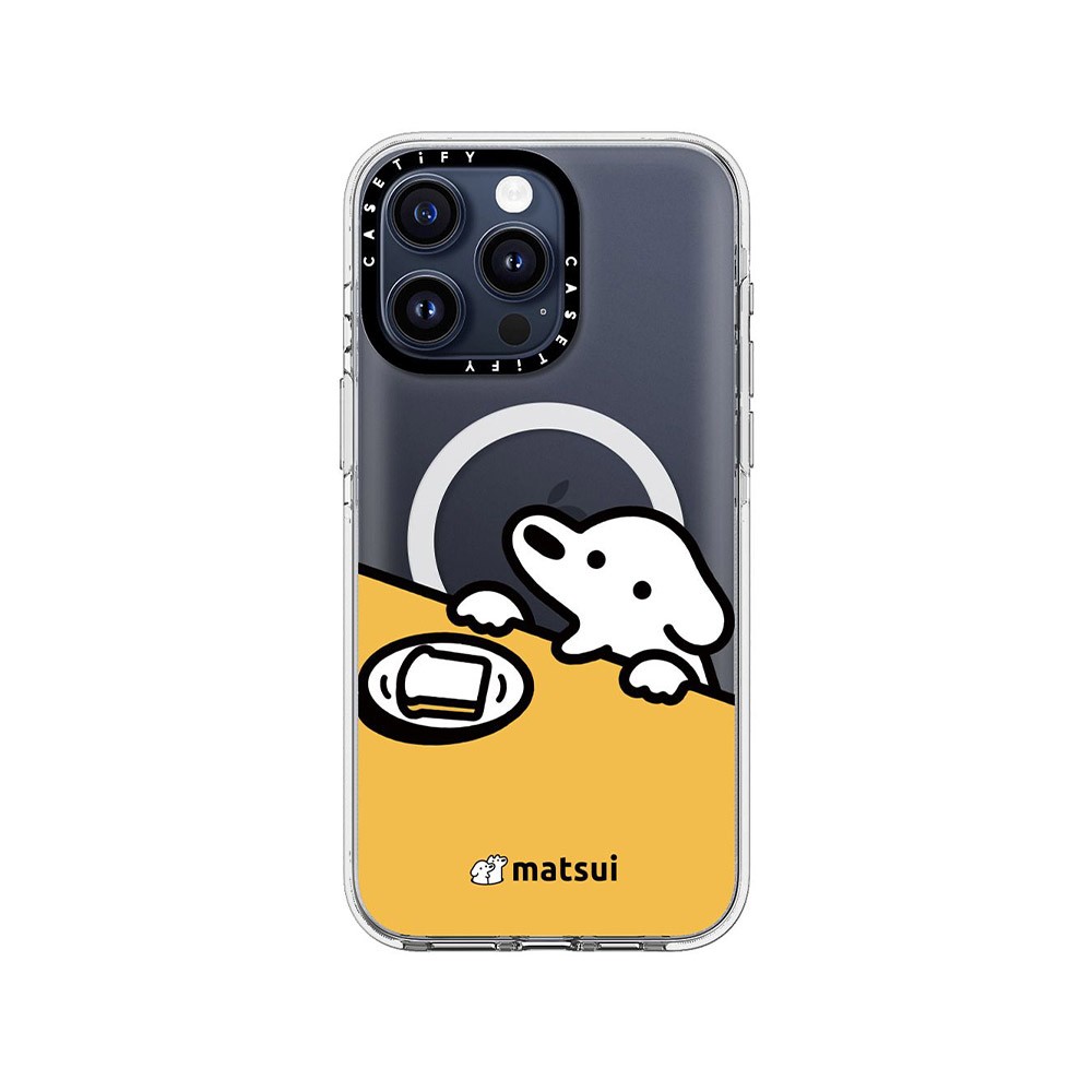 เคส Casetify iPhone 15 Pro Max Clear Case with MagSafe bread