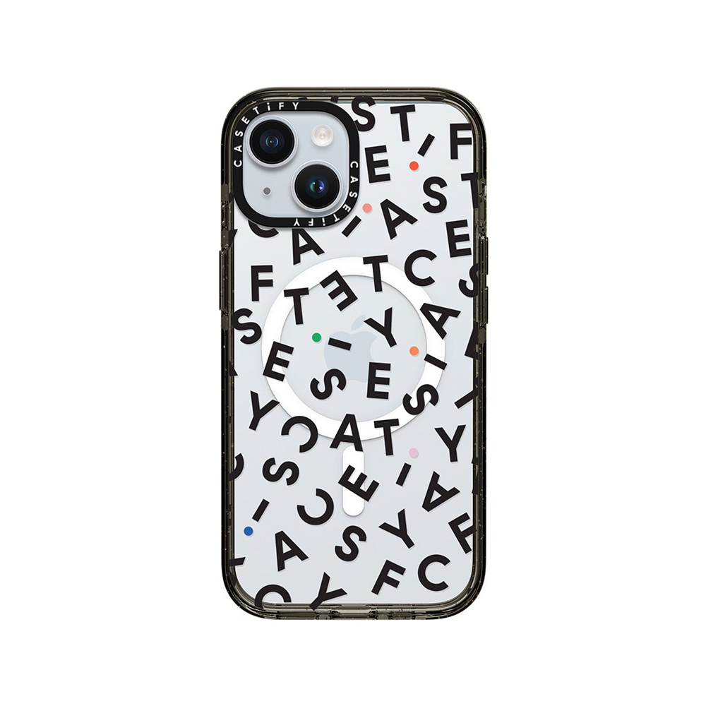 เคส Casetify iPhone 15 RECASETiFY Impact Case Magsafe Monogram