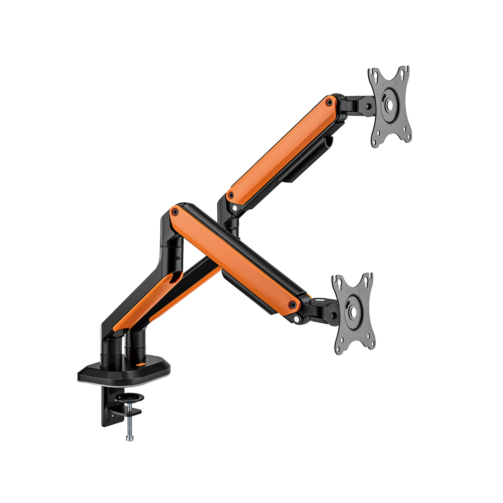 แขนจับมอนิเตอร์ ERGONOZ Dual Twin Blaze EGN-BLAZE-D สีดำ/ส้ม