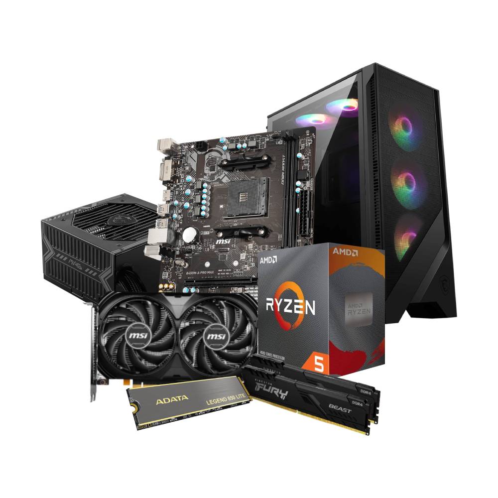 Computer Set - MSI Brand Fair SET4 (R5 4500 | RAM16GB/3200 | SSD 500GB ...