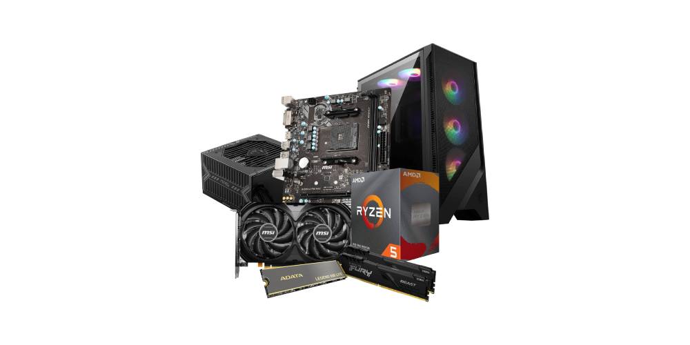 Computer Set - MSI Brand Fair SET4 (R5 4500 | RAM16GB/3200 | SSD 500GB ...