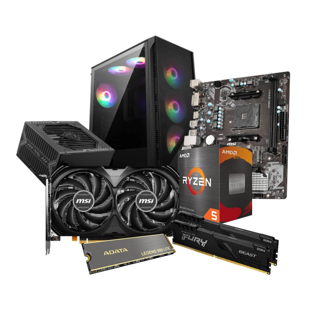 Computer Set - MSI Brand Fair SET5 (R5 5600 | RAM16gb/3200 | SSD 500GB ...