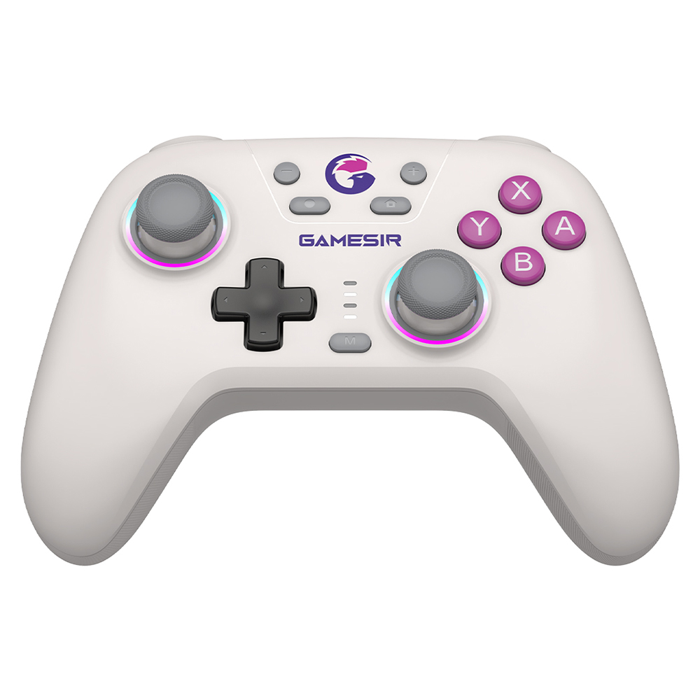 จอยคอนโทรลเลอร์ GameSir T4 Nova สี Retro White